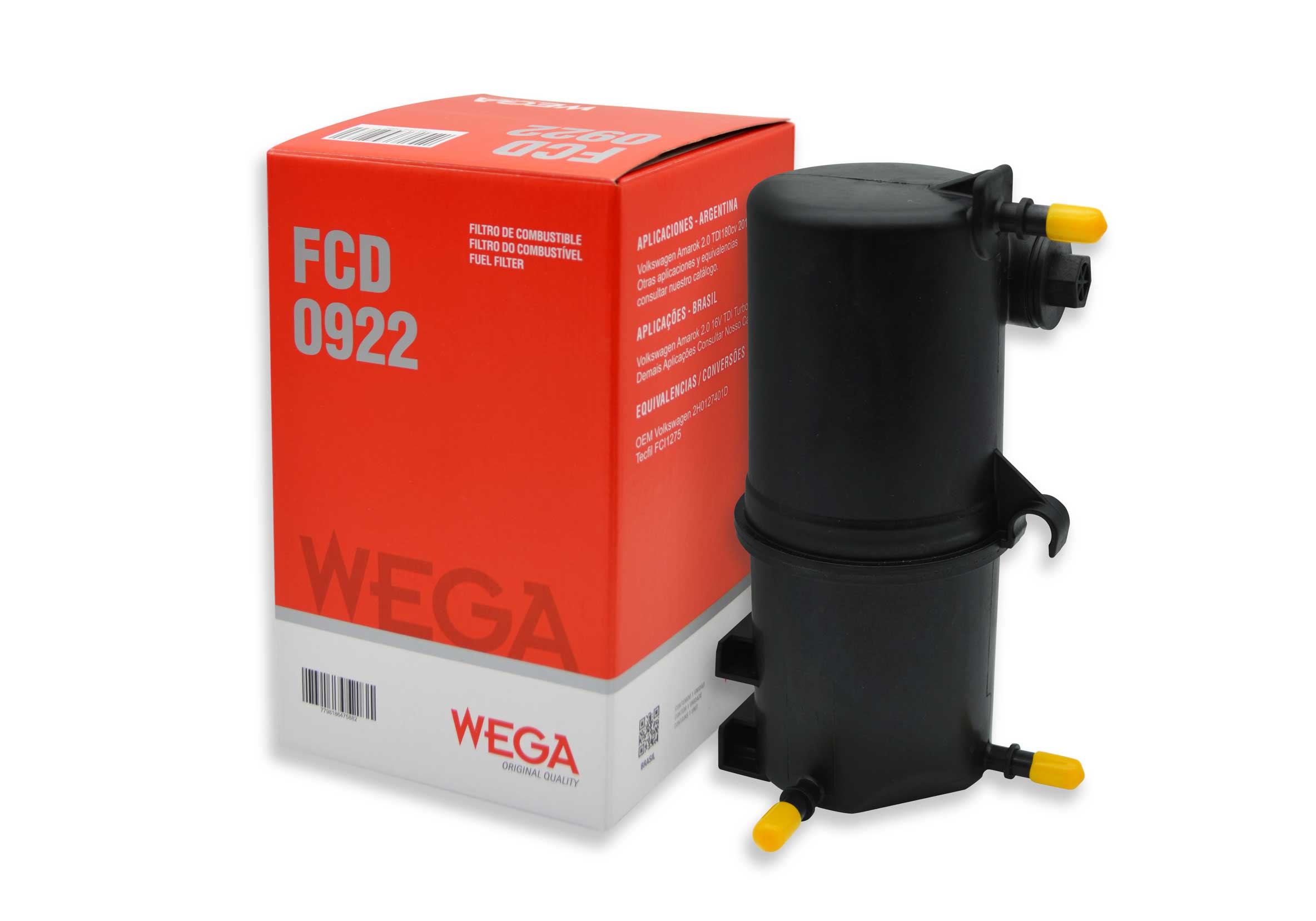 Filtro De Combustible WEGA FCD-0922 | Davalos - Dávalos