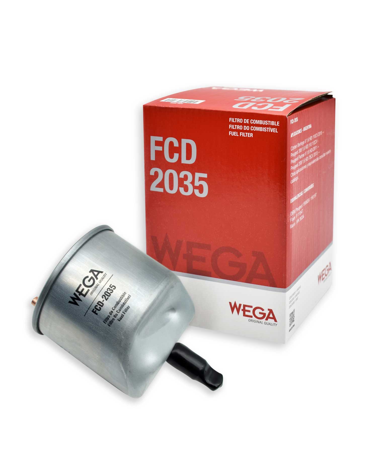 Filtro De Combustible WEGA FCD-2035 | Davalos - Dávalos