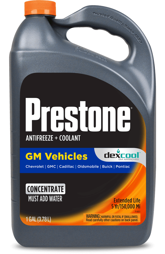 Concentrado de Anticongelante + Refrigerante Prestone Dex-Cool ...